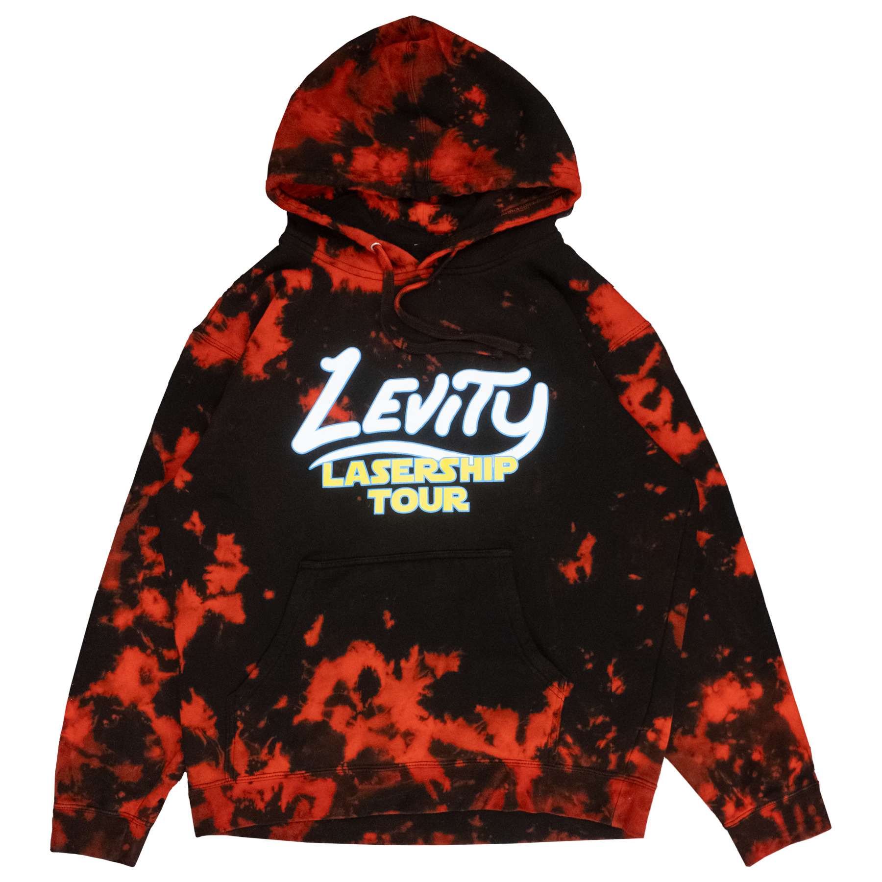 [PRE ORDER] Lasership Tour Red-Shift Tie Dye Pullover Hoodie – Levity ...